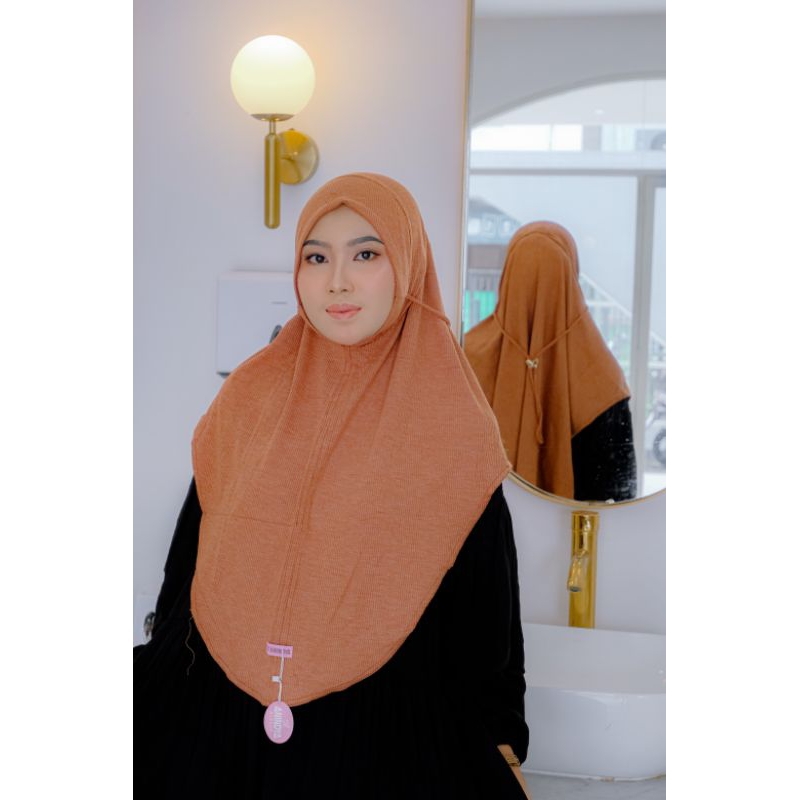 Jual Anindya - Ayyuby Hijab Instan Ayuka Tali Knit Oval Matt.Knit ...