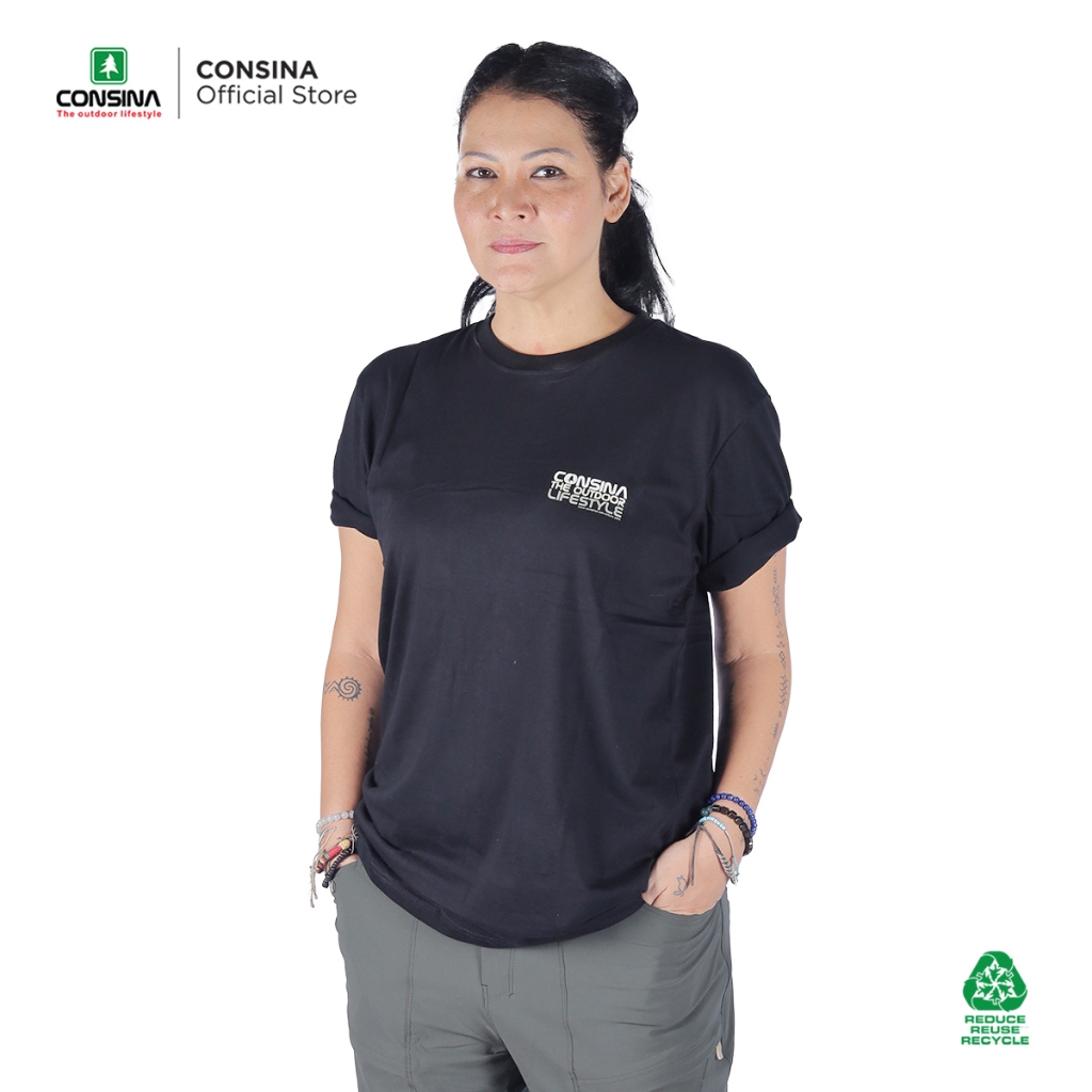 Jual Consina T-Shirt Kaos Outdoor TS 160 Lengan Pendek | Gunung Travel ...