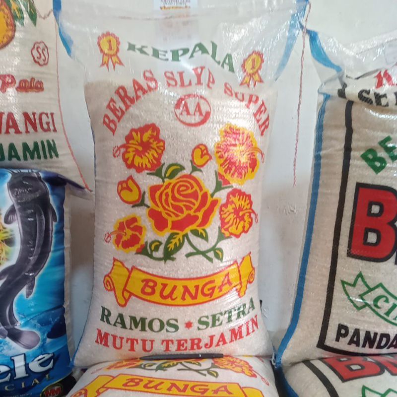 Jual BERAS CAP RAMOS 20 KG PULEN SWDAMG | Shopee Indonesia