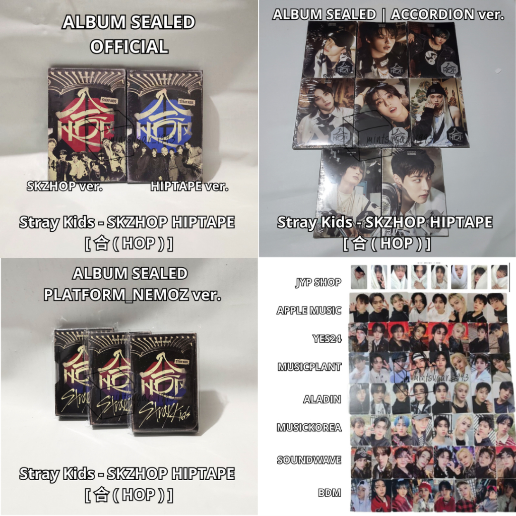 Jual [ READY STOCK SEALED OFFICIAL ] Stray Kids SKZHOP HIPTAPE ' ( HOP ...
