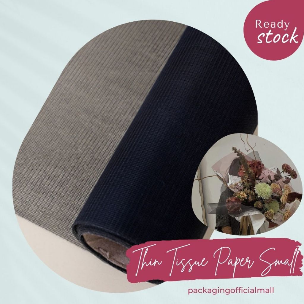Jual THIN TISSUE PAPER SMALL 25 x 15CM / COTTON ROLL / KERTAS BUKET ...