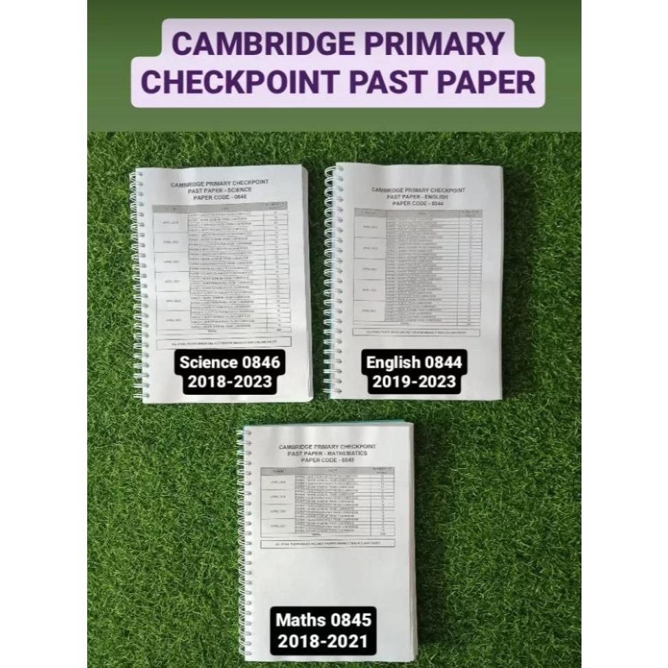 Jual Cambridge Primary Checkpoint Past Paper | Shopee Indonesia