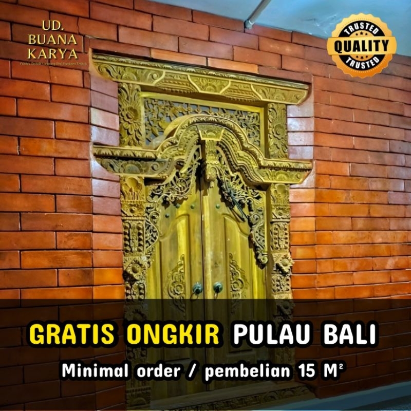 Jual Bata Tempel Bali | Bata Terakota Seluruh Bali | Shopee Indonesia