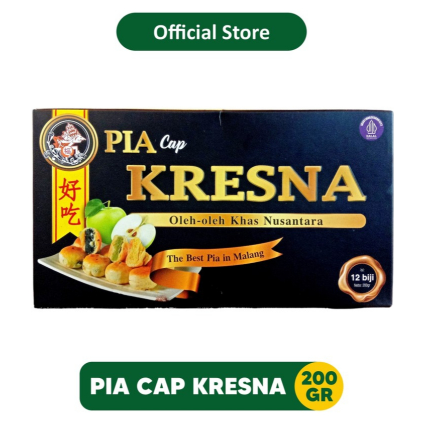 Jual Pia Cap Kresna Isi 12 200gr | Oleh Oleh Khas Batu Malang - 020005 ...