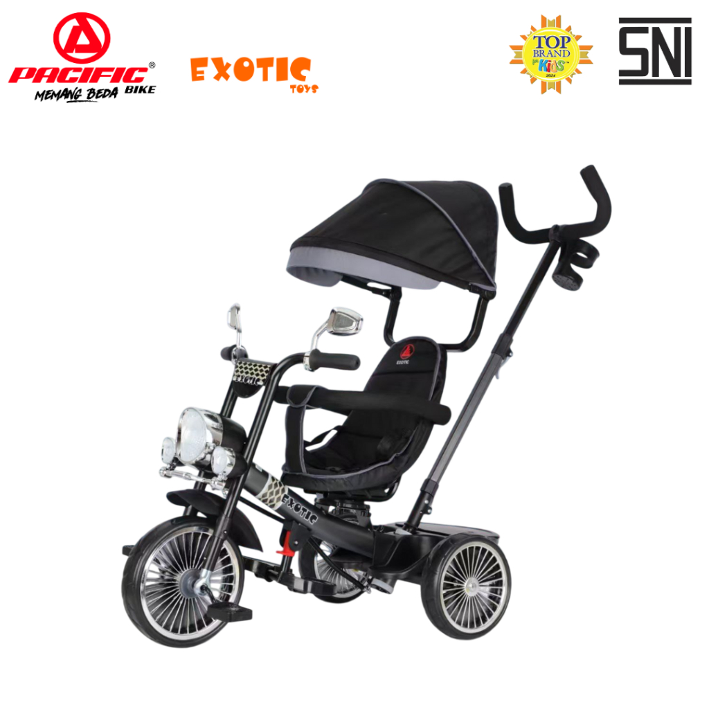 Jual Exotic Toys Sepeda Anak Roda Tiga Tricycle ET-1272 | Shopee Indonesia