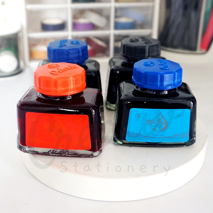 Jual Ostrich Fountain Pen Ink Student Grade 48 ML Refill Tinta Pena ...