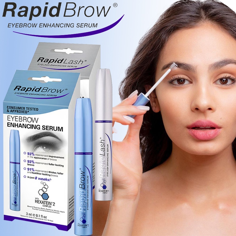 Jual RapidLash Eyelash Enhancing Serum 3ml/RapidBrow Eyebrow Enhancing Serum | Shopee Indonesia