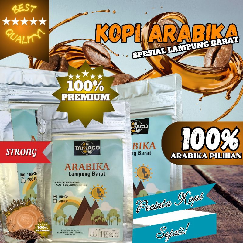 Jual Kopi Lampung | Kopi Bubuk / Giling Halus | 100% Kopi Arabika ...