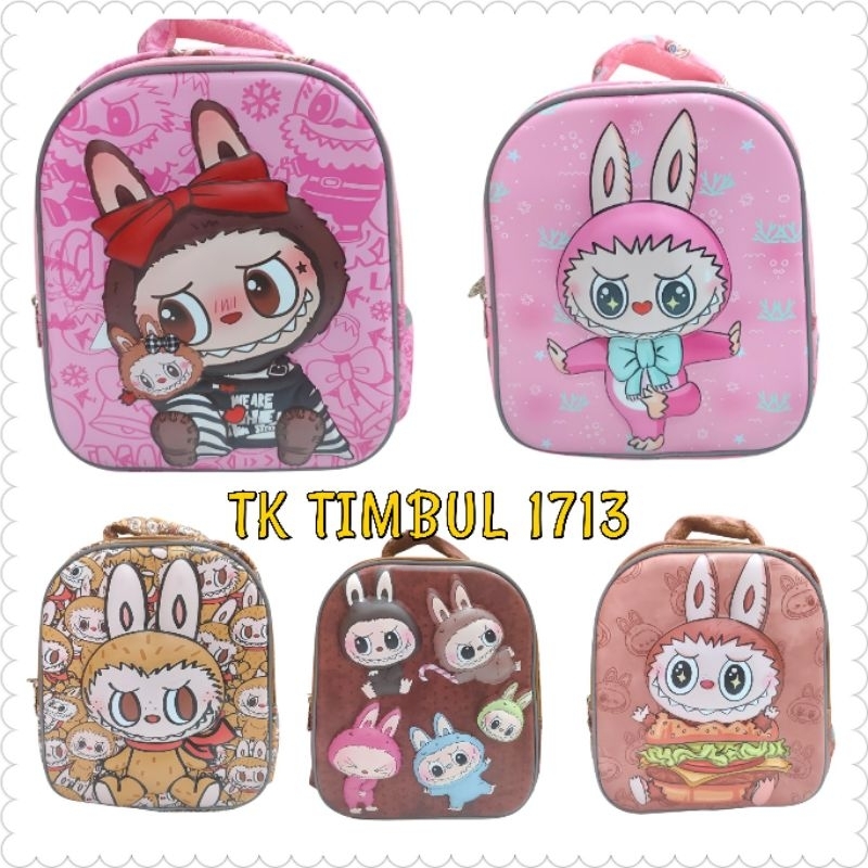 Jual TAS ANAK TK TIMBUL IMPORT LABUBU SERIES | Shopee Indonesia
