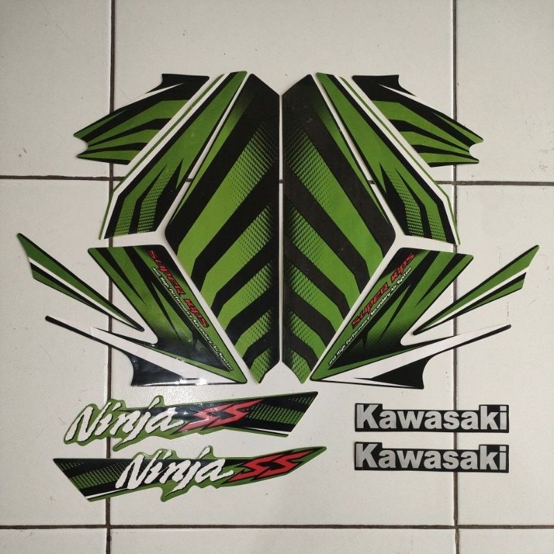 Jual Striping Kawasaki Ninja SS Tahun 2014 - 2015 ( 1 Set ) | Shopee ...