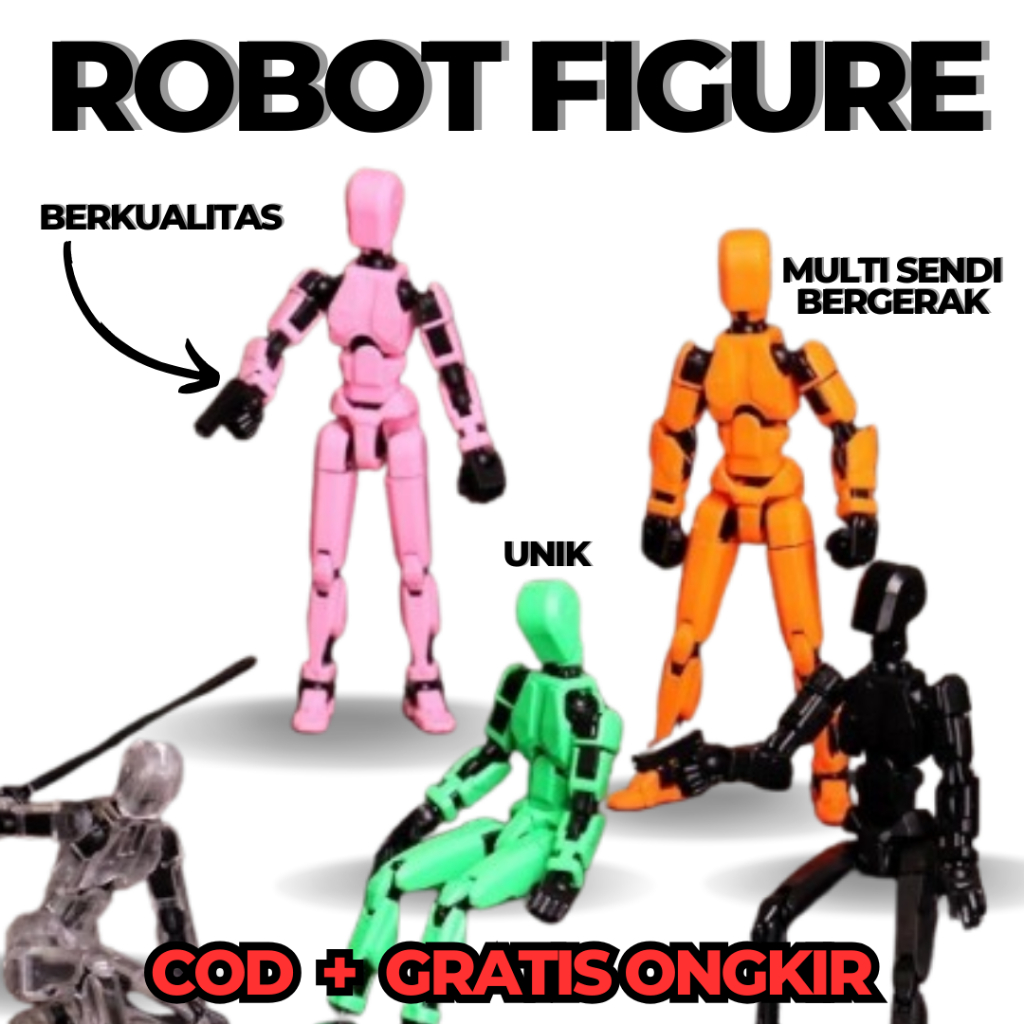 Jual Mainan Robot Anak 3D bergerak | Robot Dummy Bergerak | Mainan ...