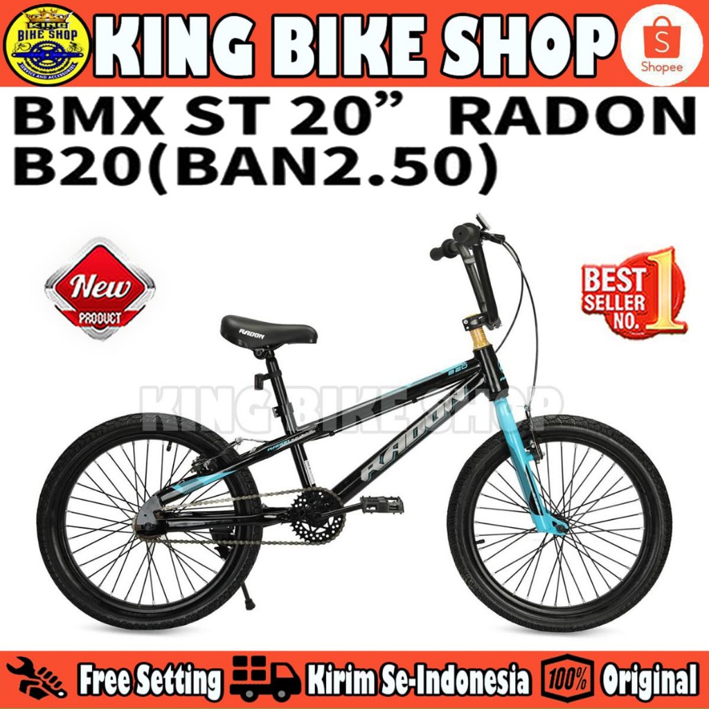 Jual Sepeda Anak Laki BMX RADON Ukuran 20 Inch Usia 8-12 Tahun | Shopee ...