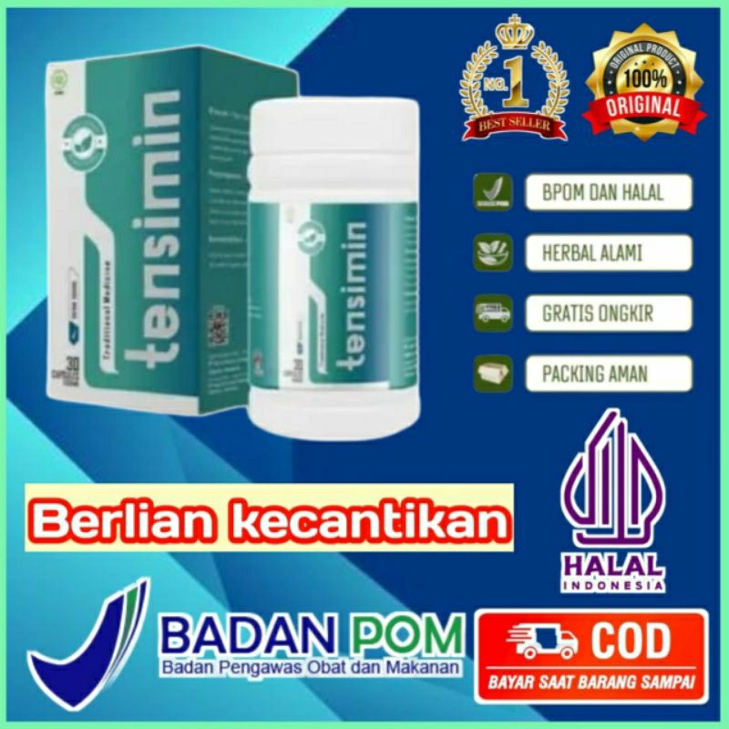 Jual TENSIMIN ASLI ORIGINAL OBAT TEKANAN DARAH TINGGI JANTUNG STROKE ...