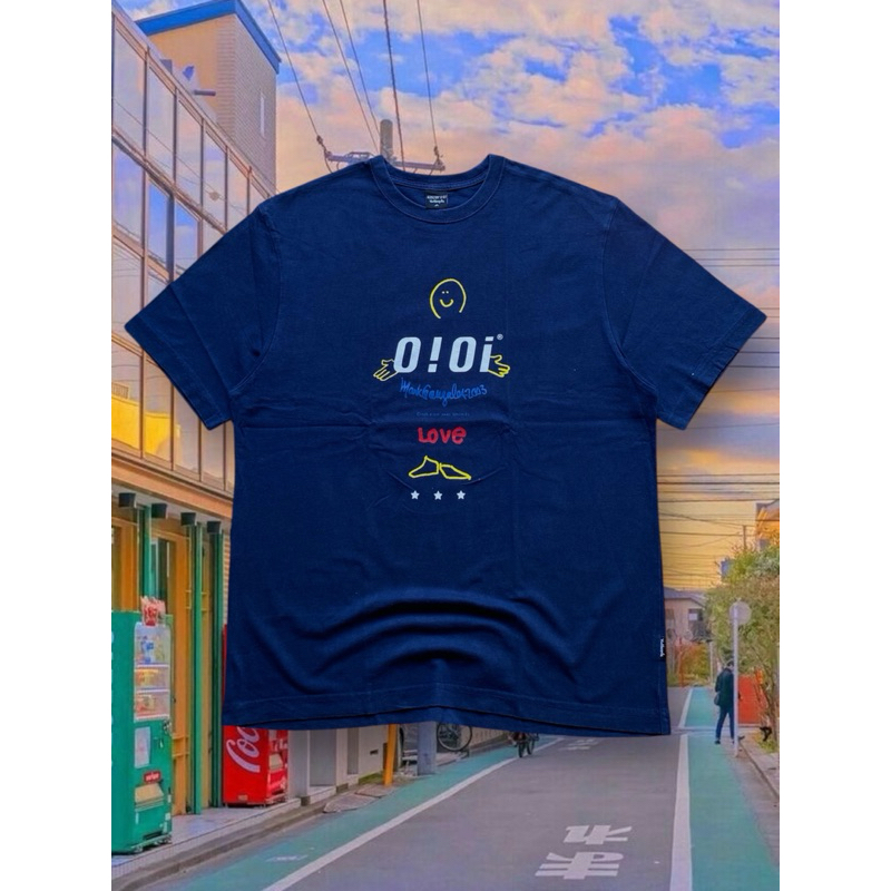 Jual Kaos Oioi x Mark Gonzales Big Logo With Back Print Original | Shopee Indonesia