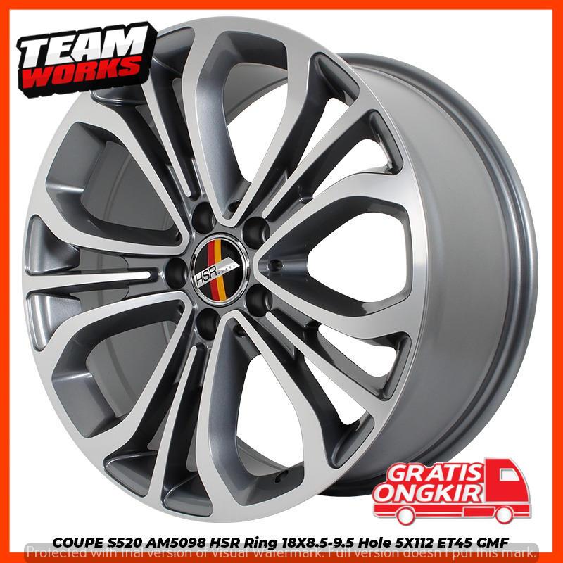 Jual VELG RACING MERCY SUBARU ASCENT GOLF RING 18 HSR COUPE HOLE 5X112 LEBAR 85/95 BELANG PELAK ...