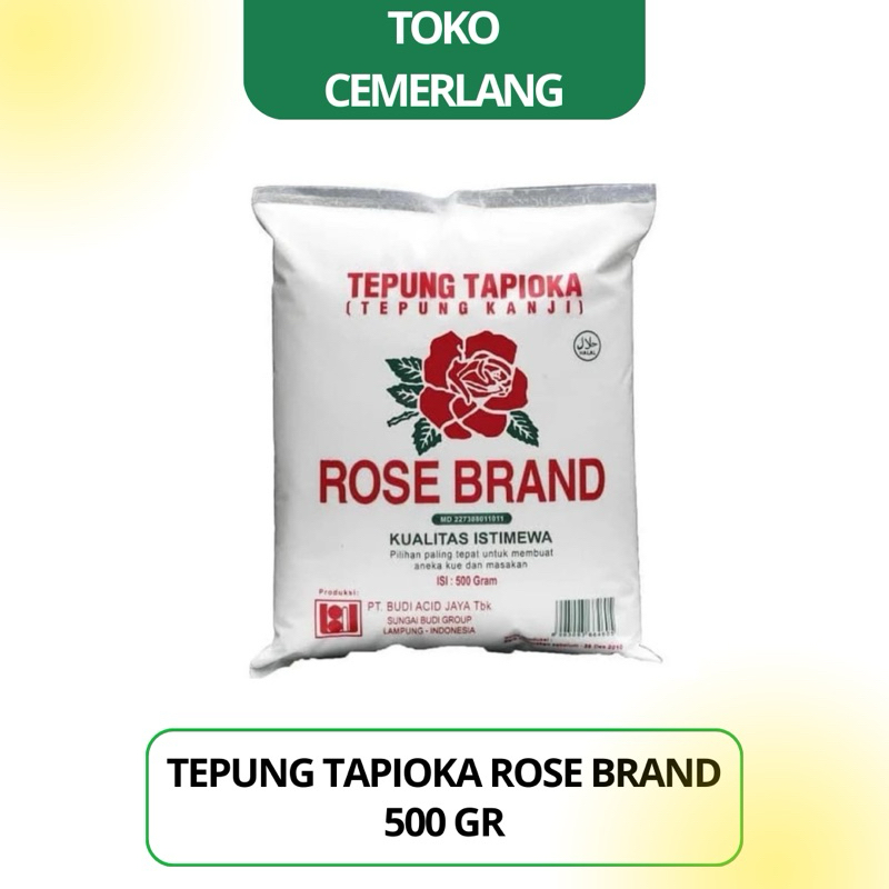 Jual Tepung Tapioka Rose Brand 500 gr | Shopee Indonesia
