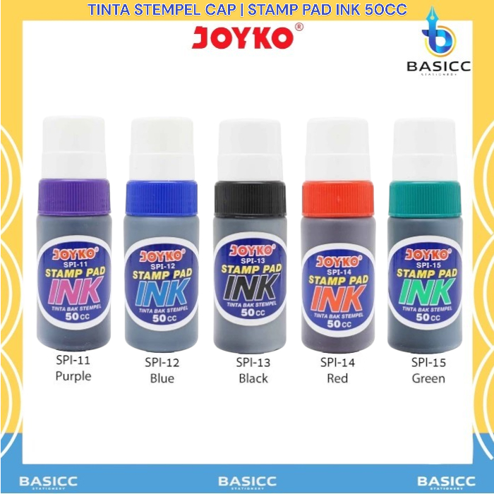 Jual Joyko Stamp Pad 50 cc Ink Refill Tinta Stempel Cap | @ 1Pcs | Shopee Indonesia