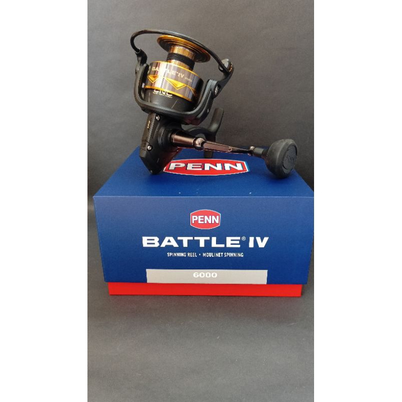 Jual REEL PENN BATTLE IV NEW 2024 UKURAN 4000/5000/6000 | Shopee Indonesia