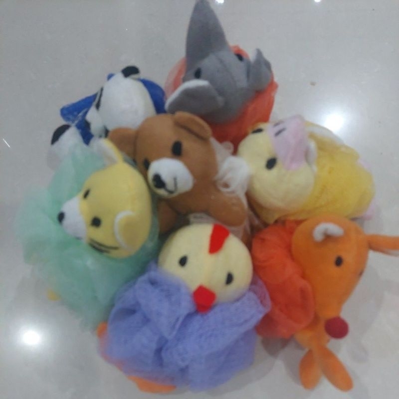 Jual Sponge / spons badan / shower puff | Shopee Indonesia