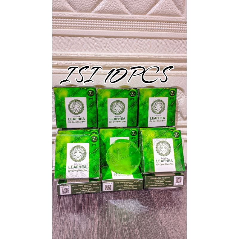Jual ISI-10PCS SABUN HIJAU/SABUN PEMBRSIH WAJAH/SABUN BADAN | Shopee ...