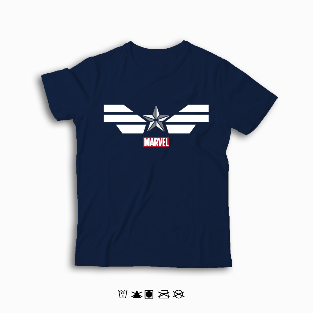 Jual Kaos Anak Usia 1-10 Tahun Gambar Logo Captain America Marvel ...