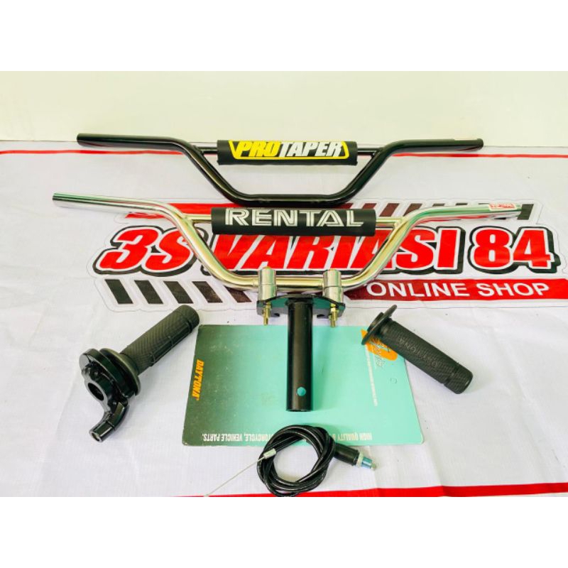 Jual Paket hemat stang trail+adaptor stang+gas spontan daytona polos ...
