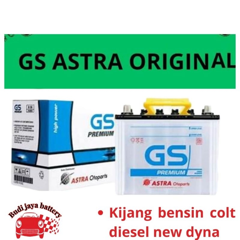 Jual Aki GS ASTRA ORIGINAL N50Z 55D26R 60 Amper ISUZU panther kijang ...