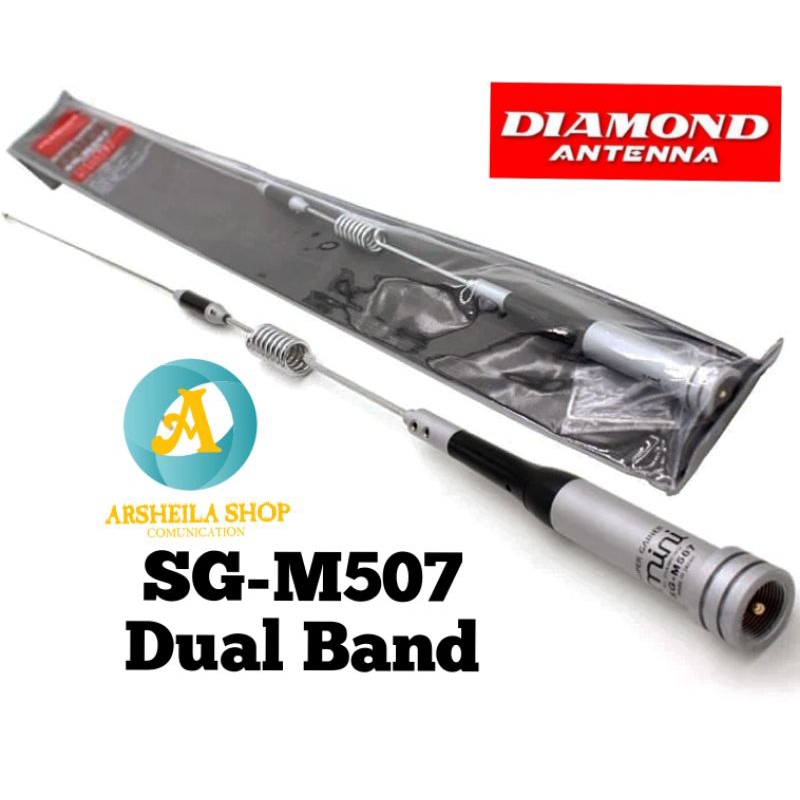 Jual Antena radio rig mobil dual band diamond sg m507 dual band | Shopee Indonesia