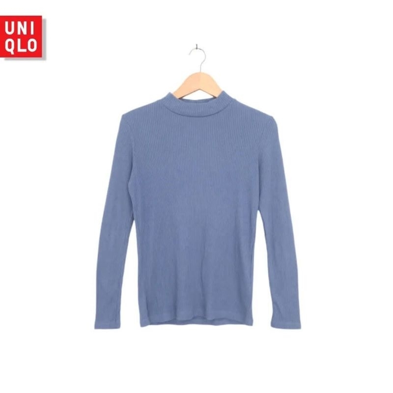 Jual Inner Lidi Uniqlo Biru Denim (KODE : B55- 34) | Shopee Indonesia