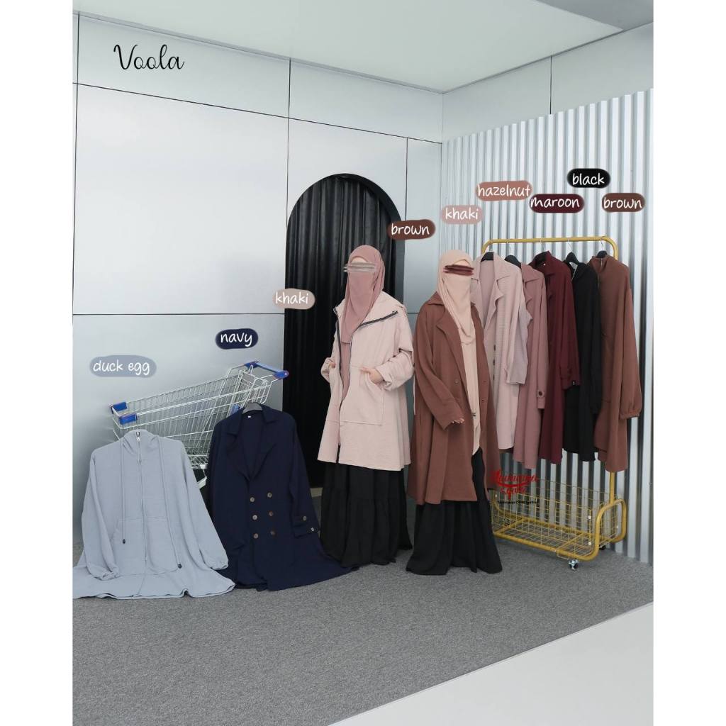 Jual [READY] Khumaira | Voola Jaket Blazer Outer Cardigan Knit Premium ...