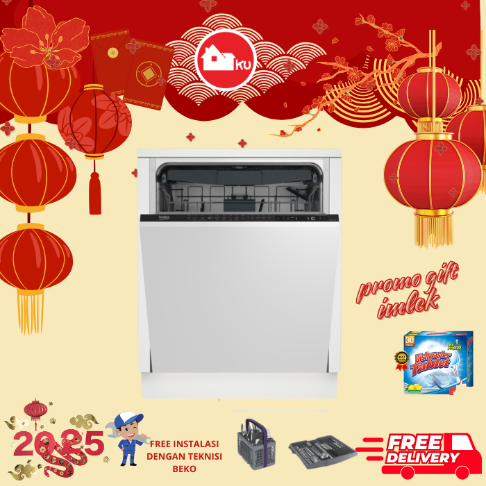 Jual Beko DIN28430 DIN 28430 Dishwasher Mesin Cuci Piring Tanam 60cm ...