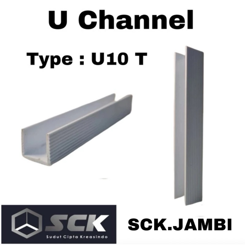 Jual Tali Air / U Channel / Groove Joint SCK U10 T UPVC 10 | Shopee Indonesia