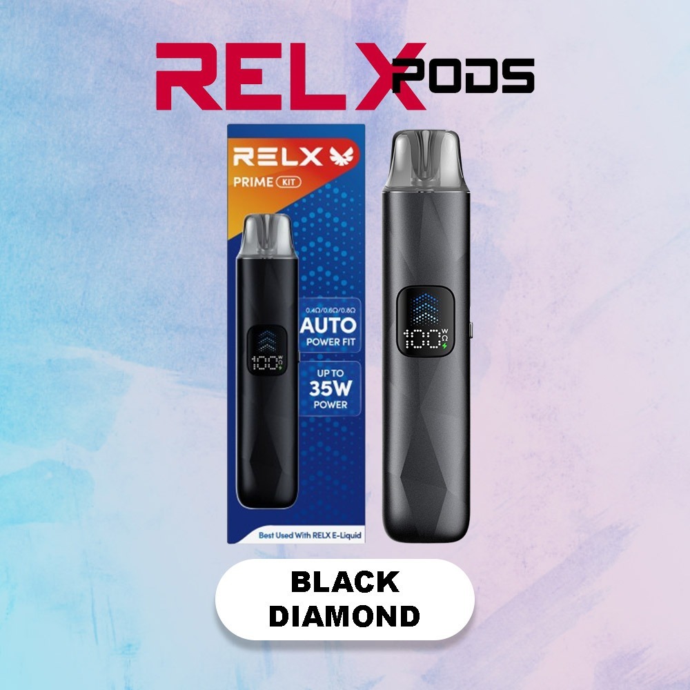 Jual RELX PRIME DEVICE - BLACK DIAMOND | Shopee Indonesia