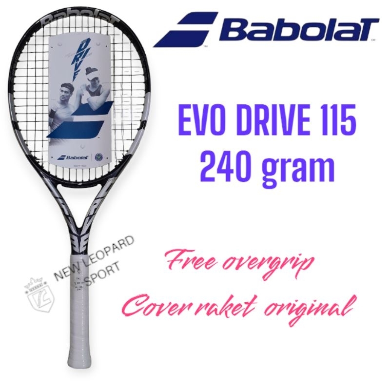Jual Raket Tenis Babolat Evo Drive 115 240gram / Tennis Racket Babolat ...