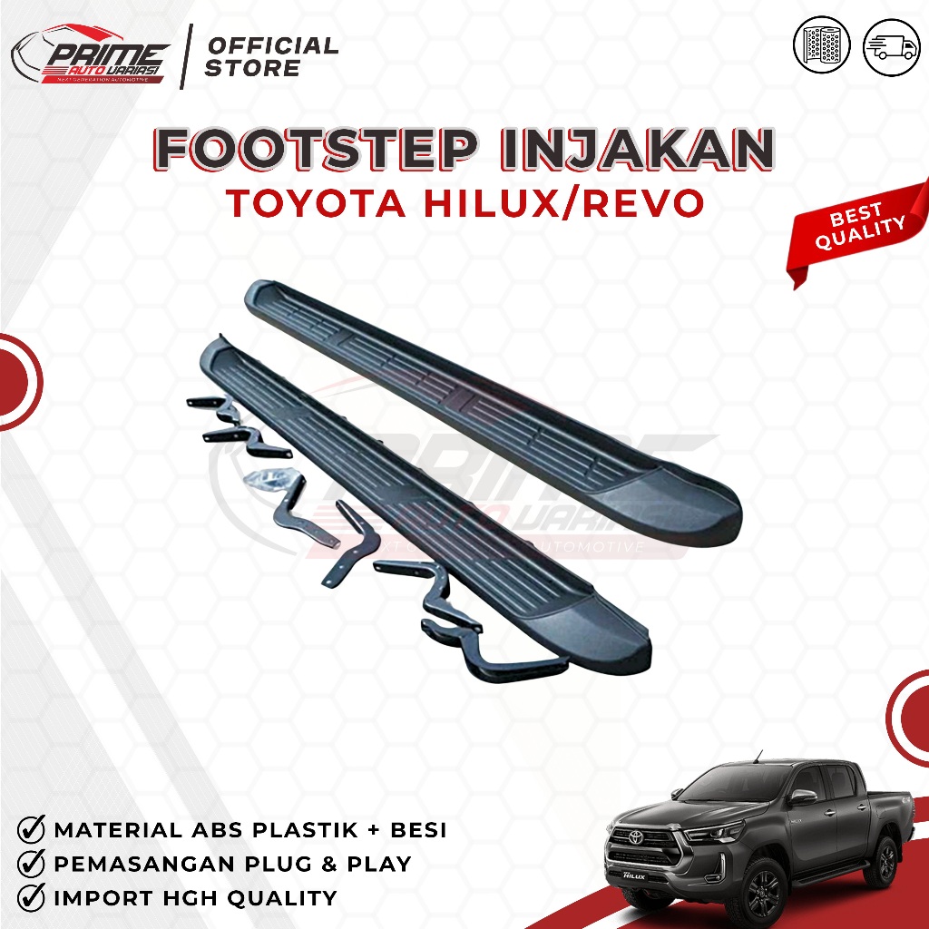 Jual FOOTSTEP INJAKAN HILUX REVO | Shopee Indonesia
