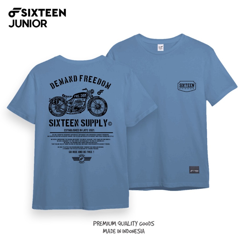 Jual KAOS ANAK REMAJA USIA 9-16 TAHUN WARNA BLUE CAROLINA BAJU KAOS ... Jual KAOS ANAK REMAJA USIA 9-16 TAHUN WARNA BLUE CAROLINA BAJU KAOS ...