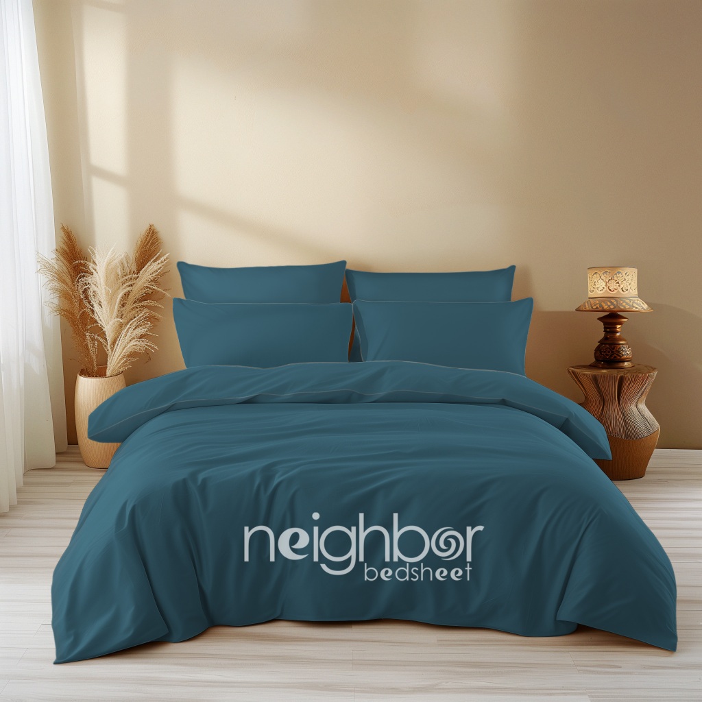 Jual Bed Cover Set dan Sprei Polos Ukuran 200x200 / Aesthetic Warna ...