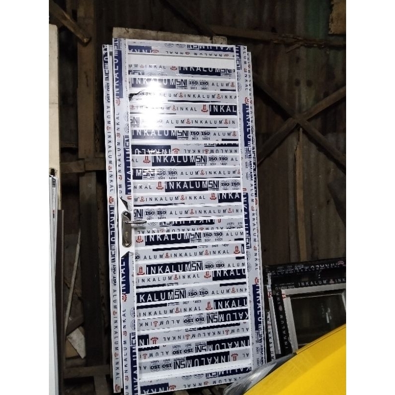 Jual pintu aluminium Spandrel ukuran, 200 x 90 free packing kayu ...