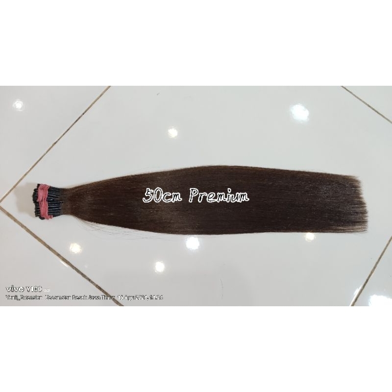 Jual Hair Extension / Rambut Sambung Asli Super Premium Full tebal ...