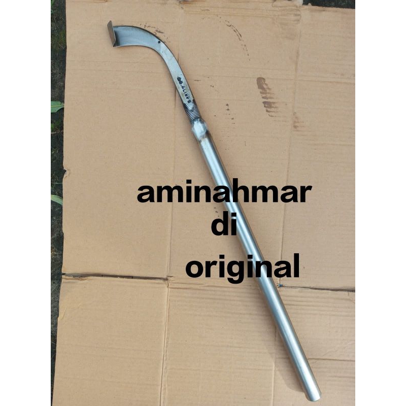 Jual pisau sadap getah karet baot Dompeng ukuran gagang panjang 60 cm ...