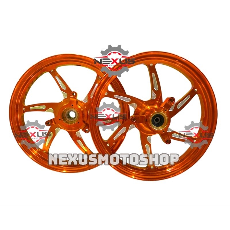 Jual Velg Vnd Six Star V2 Ring 14 Nmax Old/ Nmax New/ Nmax Turbo/ Nmax ...
