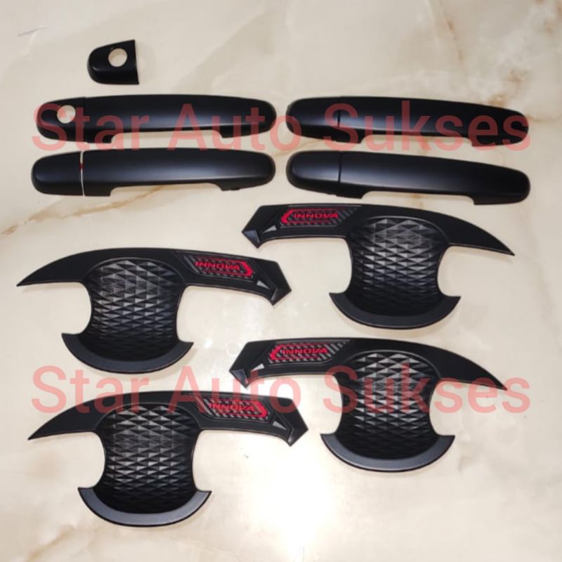 Jual OUTER MANGKOK COVER HANDLE INNOVA 2004-2015 BLACK/HITAM (IK) | Shopee Indonesia