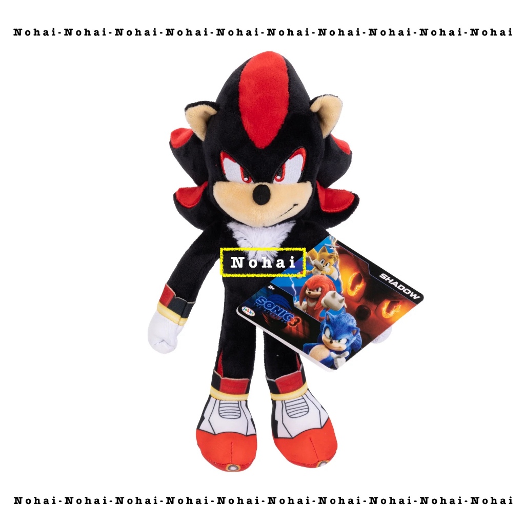 Jual Sonic The Hedgehog 3 Movie Shadow Ultra Soft Plush 9 Inch | Shopee ...