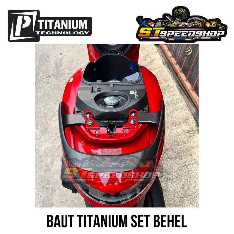 Jual Baut Titanium Set Behel Stylo | Shopee Indonesia