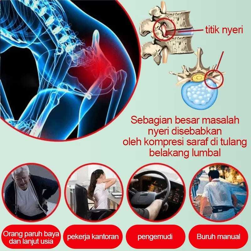 Jual [beli 2 geratis 1 ] = 3 pcs LUMBAR PEREDA NYERI OTOT SAKIT ...