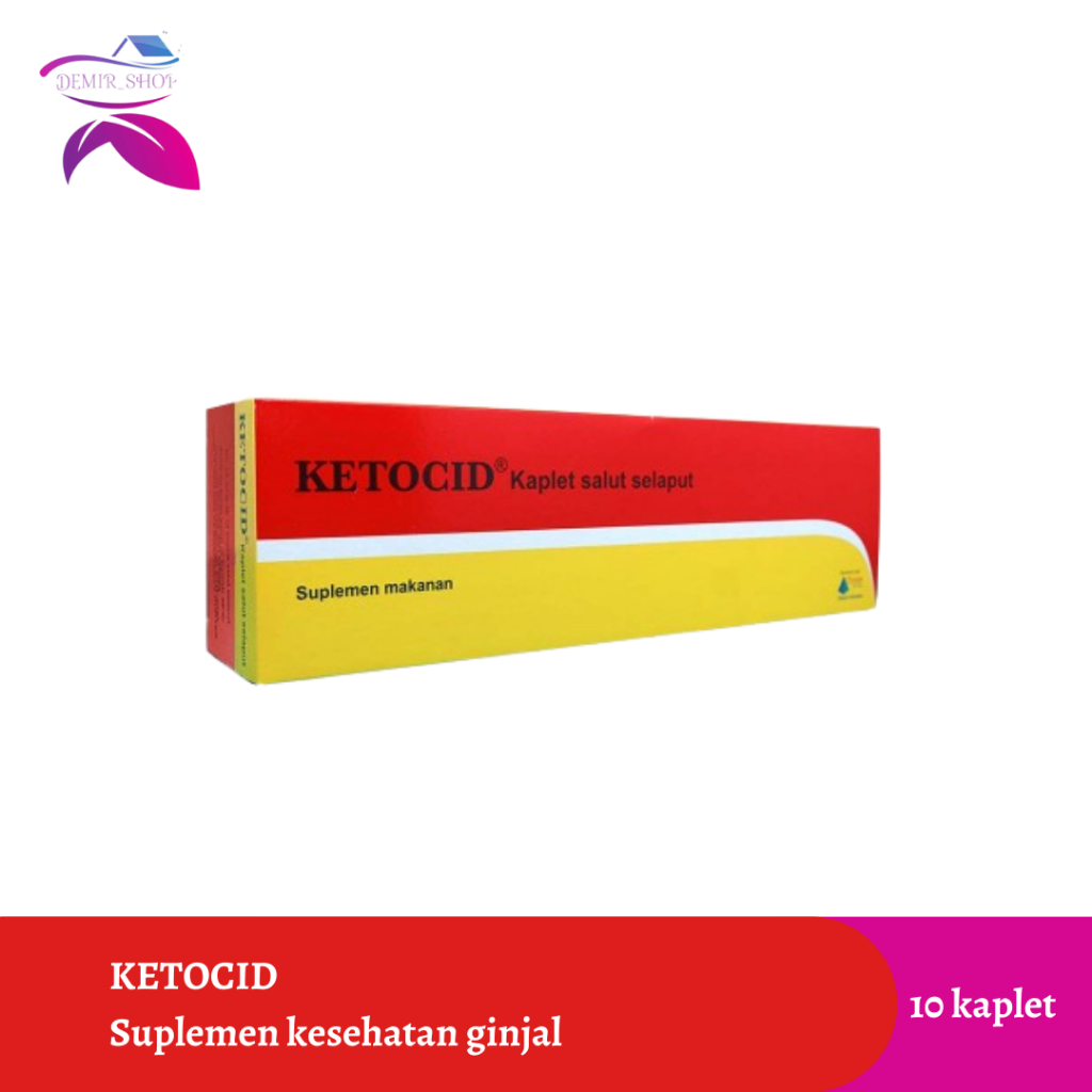 Jual Ketocid Strip 10 Kaplet Suplemen Kesehatan Ginjal | Shopee Indonesia