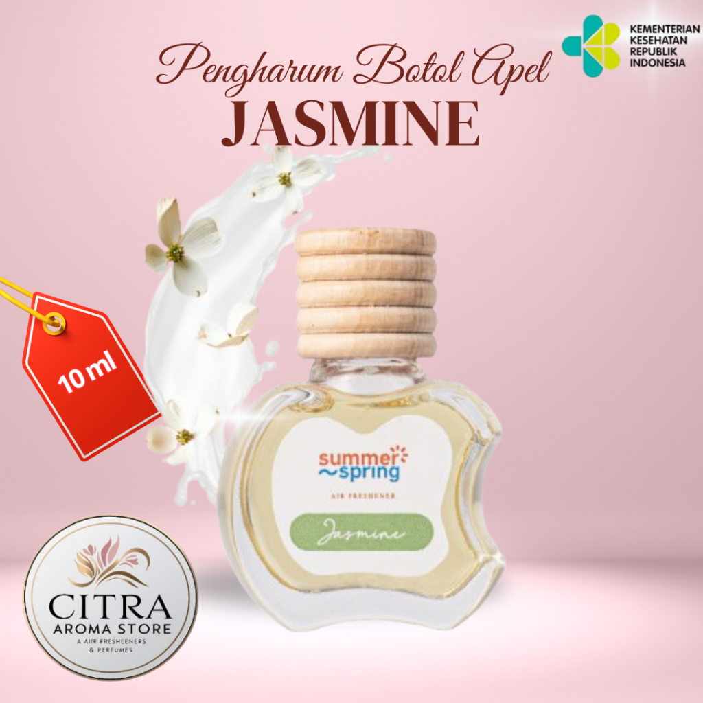 Jual Parfum Ruangan Summerspring Botol Apel Aroma Jasmine Pengharum ...