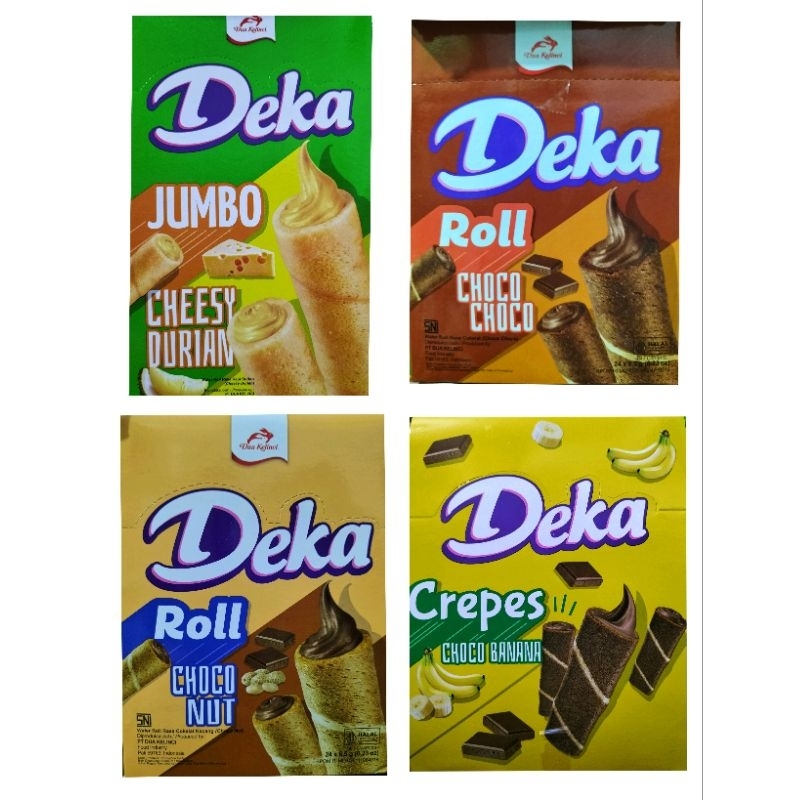 Jual Wafer Stick Deka Roll | Shopee Indonesia