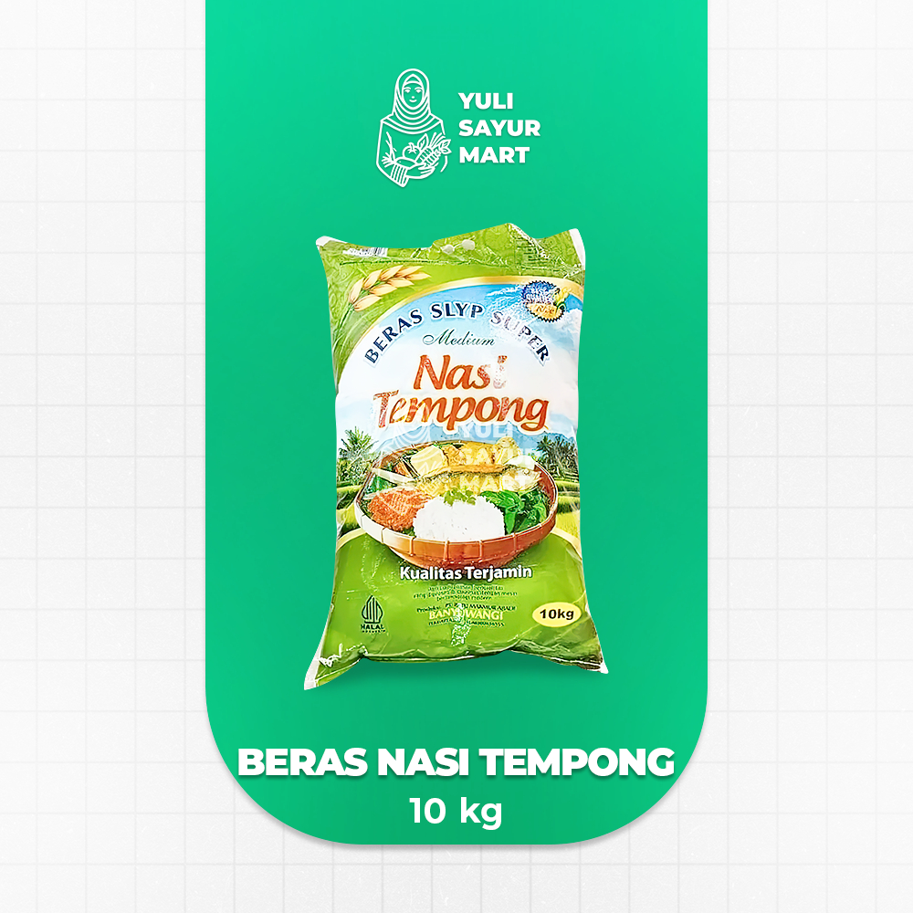Jual Beras Nasi Tempong 10kg - Yuli Sayur Mart | Shopee Indonesia
