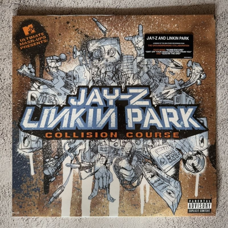 Jual Vinyl Piringan Hitam Jay-Z / Linkin Park - Collision Course ...